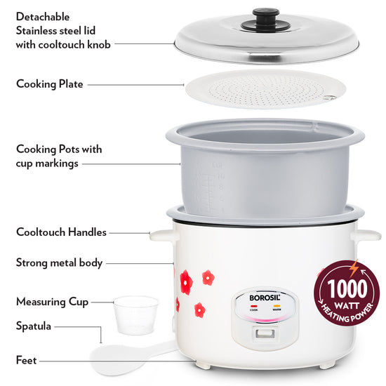 Buy Pronto Dual Electric Rice Cooker, 2.8L at Best Price Online in ...