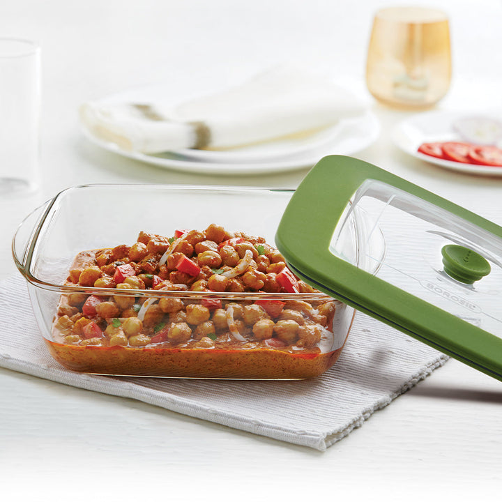 Buy Microwave Safe Borosilicate Glass Baking Dishes Online at best ...