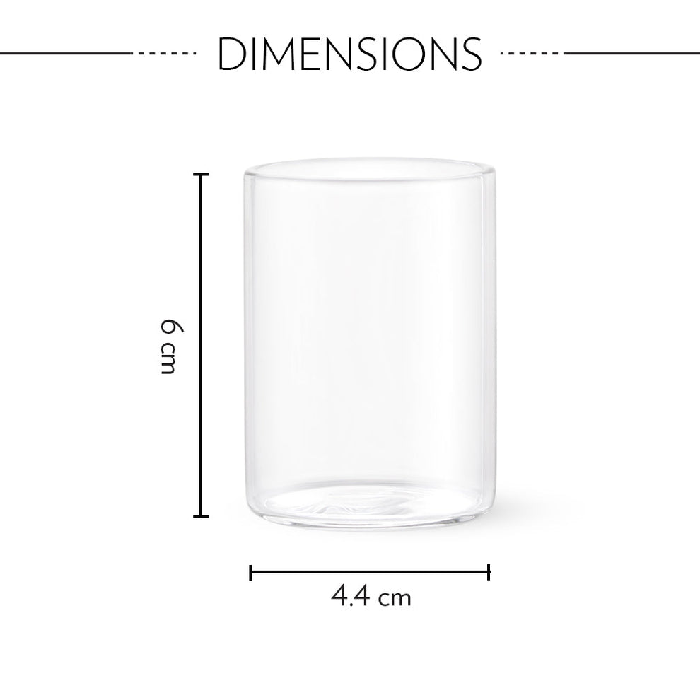 Borosil Shot Glass, Set of 6 at Best Price Online in India - Borosil